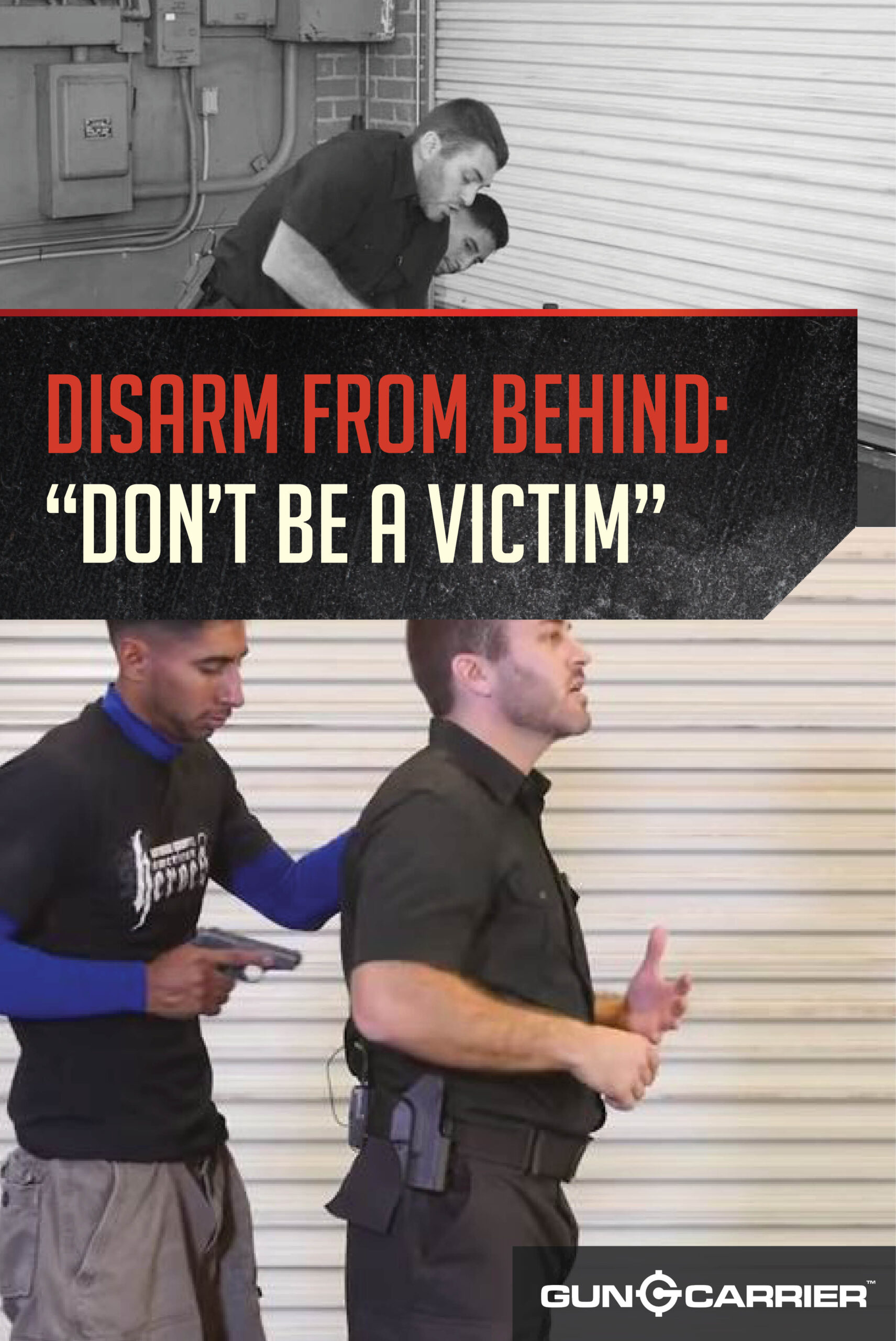 Video: How To Disarm a Gunman From Behind